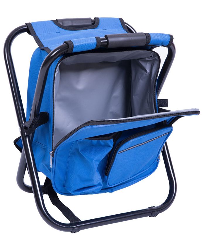 Playberg Folding 3 in 1 Stool, Backpack, Cooler Bag - Macy's
