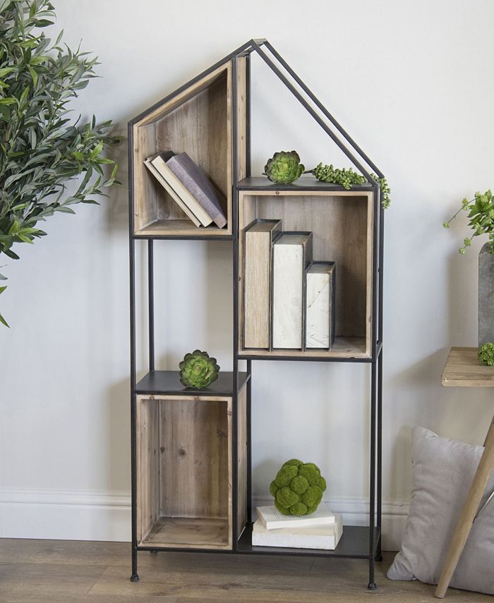 VIP Home & Garden VIP Home International Wood Standing Cubby Shelf - Macy's
