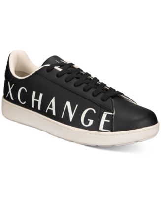 Armani Exchange Men's Logo Trainer Sneakers - Macy's
