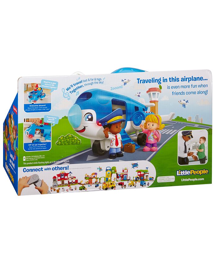 Fisher Price Fisher-Price® Little People® Travel Together Airplane ...