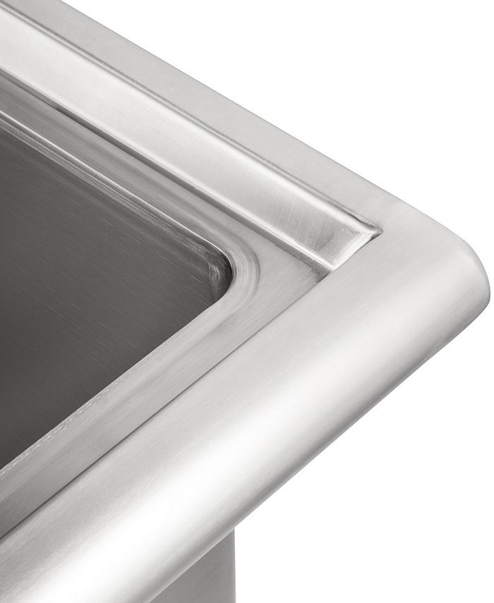 TRINITY Stainless Steel Utility Sink with Faucet - Macy's