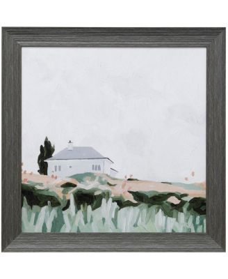 StyleCraft House on a Hill II Textured Framed Print - Macy's