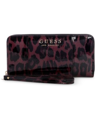 GUESS Heidi Zip Around Wallet - Macy's