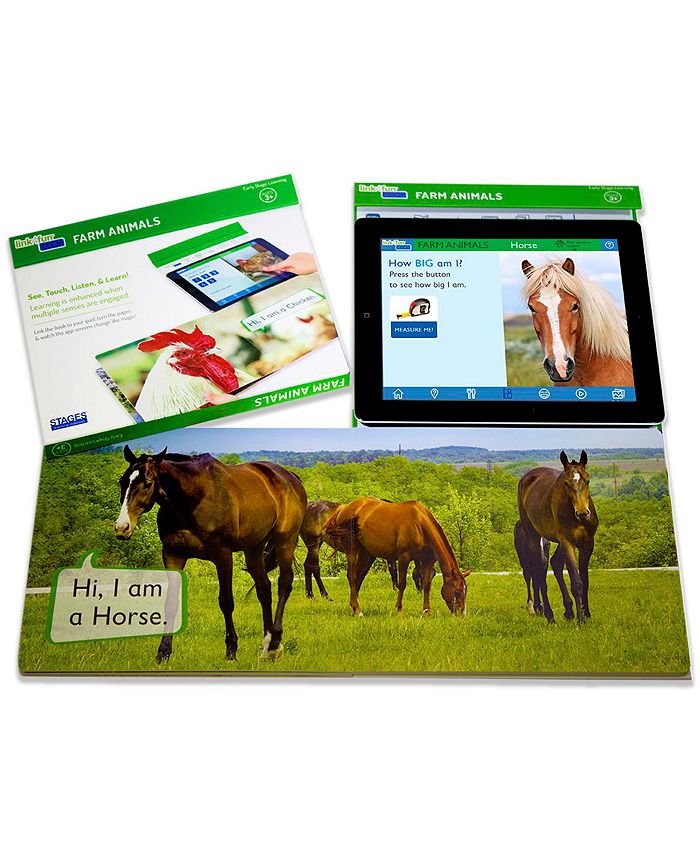 Stages Learning Materials Linf4fun Farm Animals Interactive Board Book ...