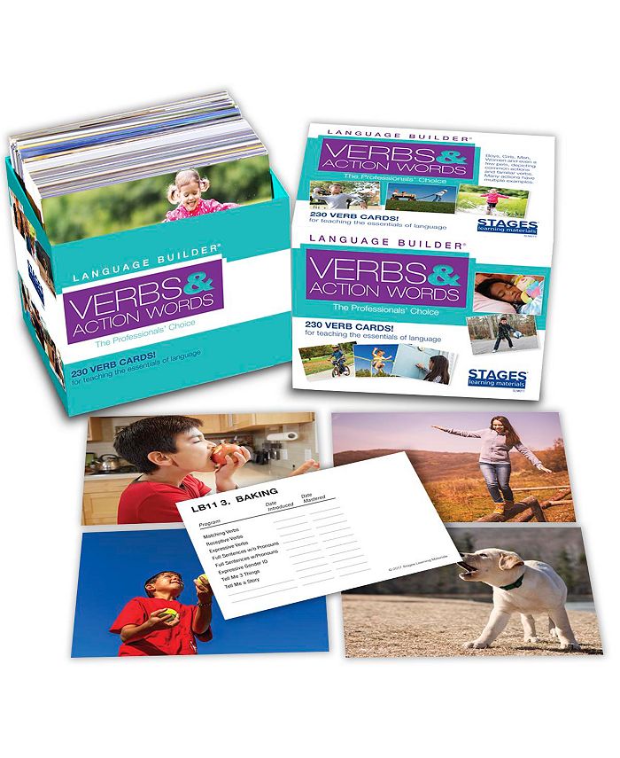 Stages Learning Materials Language Builder, Verbs and Action Words - Macy's