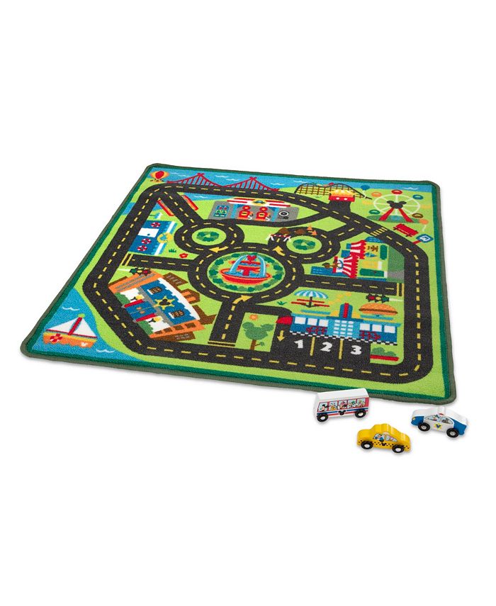 Melissa and Doug Mickey's City Rug Playmat - Macy's