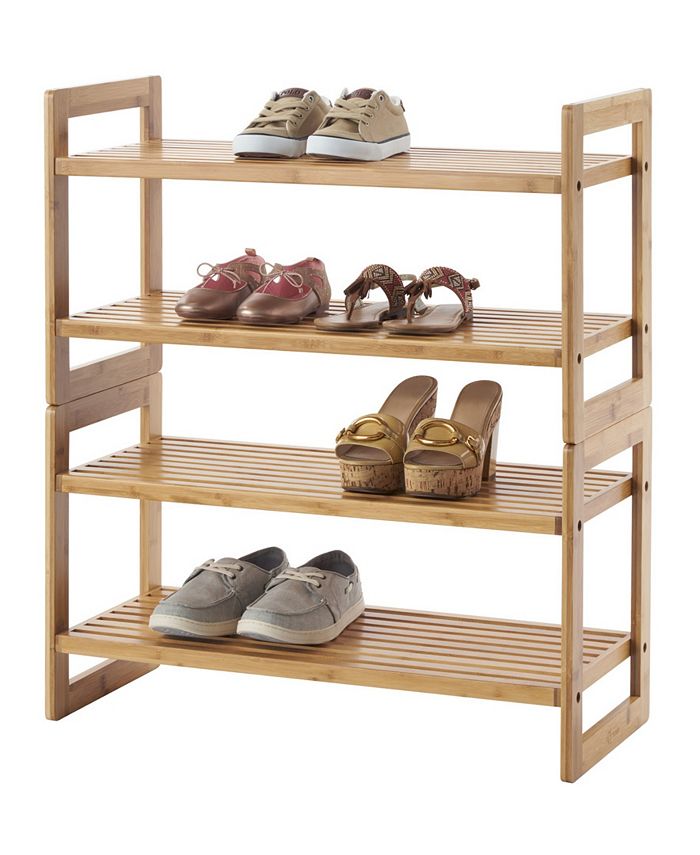 Trinity Bamboo Shoe Rack