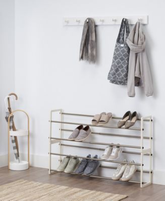 TRINITY Basics 2- Tier Expandable Shoe Rack, Pack of 2 - Macy's