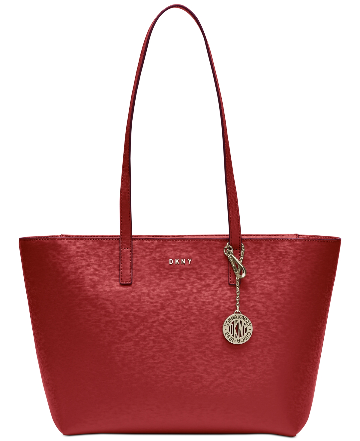 Click here for Dkny Bryant Medium Zippered Tote Bag - Bright Red prices