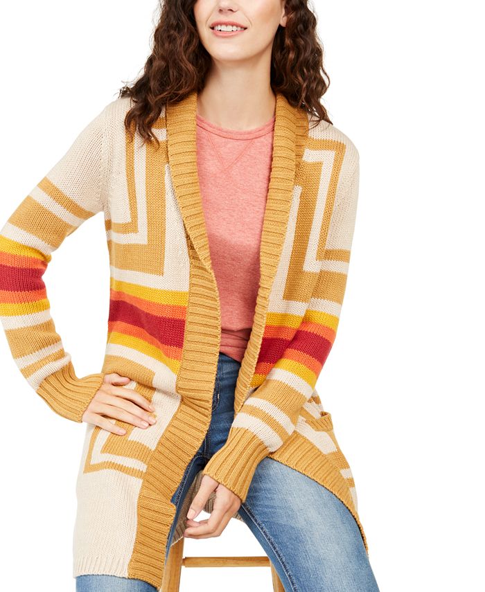 Pendleton Harding Open-Front Cardigan - Macy's