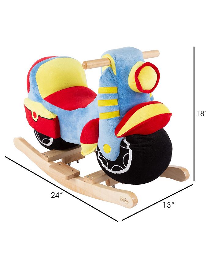 Happy Trails Rocking Motorcycle Toy - Macy's