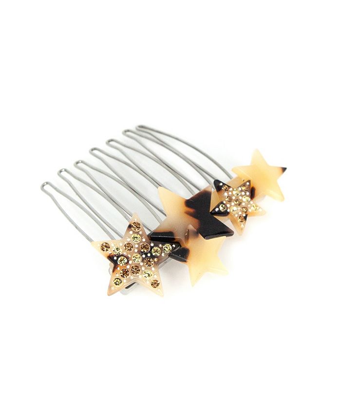 Soho Style Jeweled Tortoiseshell Stars Hair Comb - Macy's