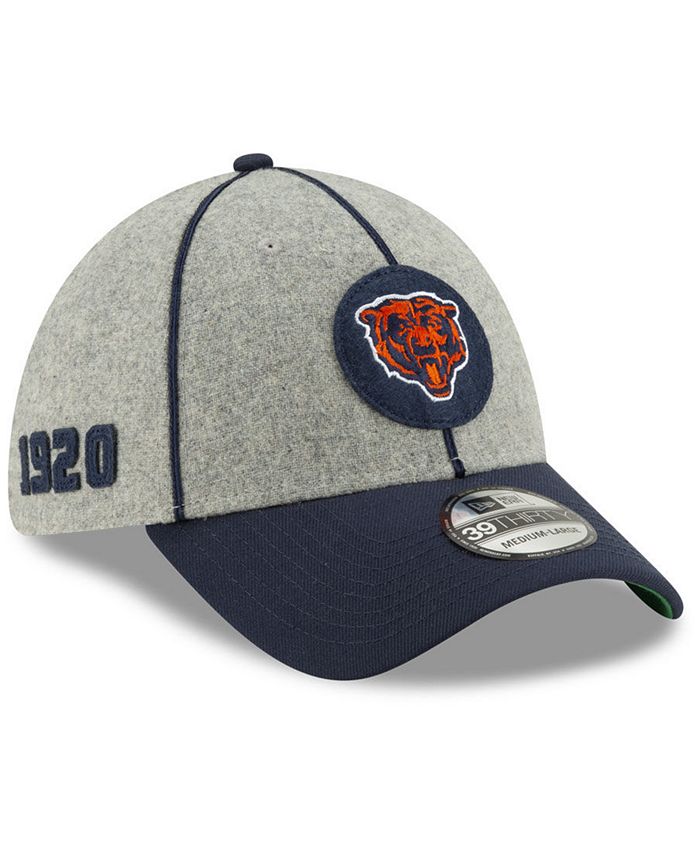 New Era Chicago Bears On-Field Sideline Home 39THIRTY Cap - Macy's