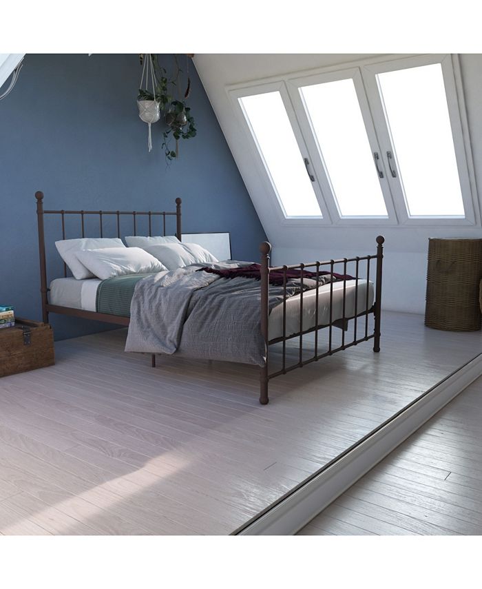 EveryRoom Betsy Metal Bed, Full Size - Macy's