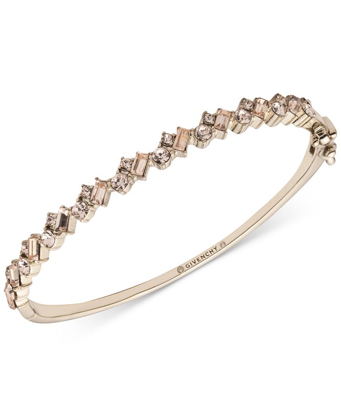 Givenchy Crystal Cluster Bangle Bracelet - Macy's