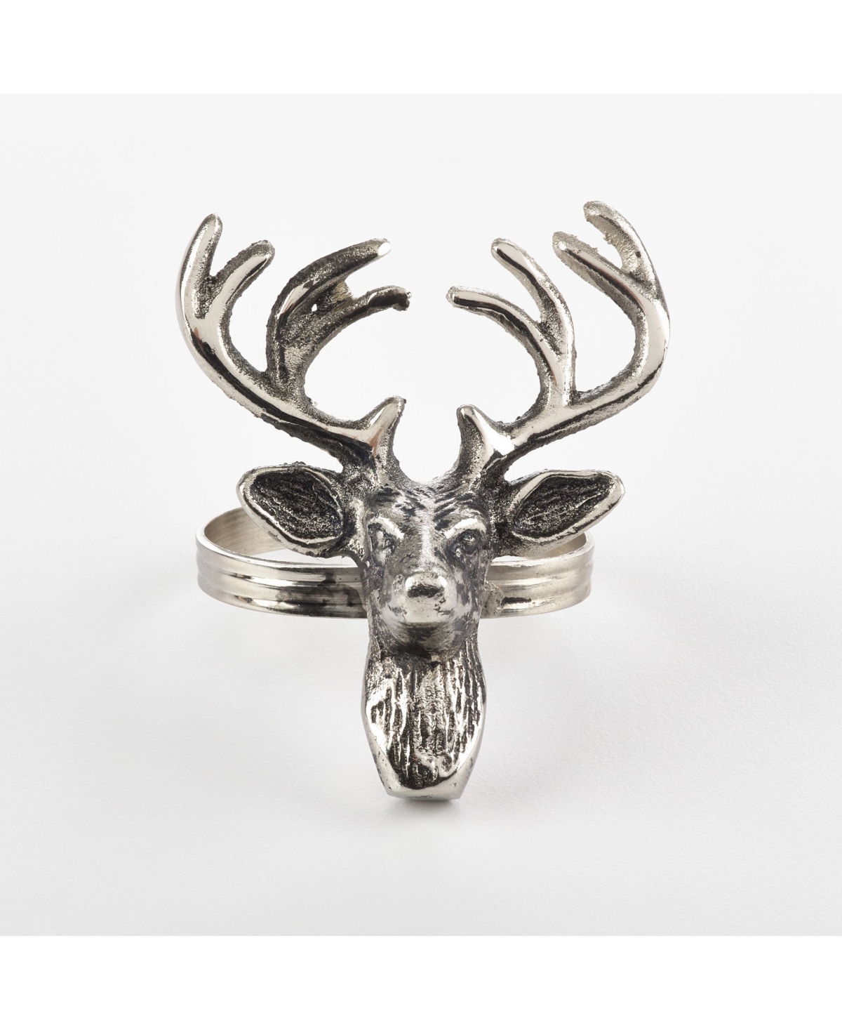 Click here for Saro Lifestyle Reindeer Design Napkin Ring  Set of... prices