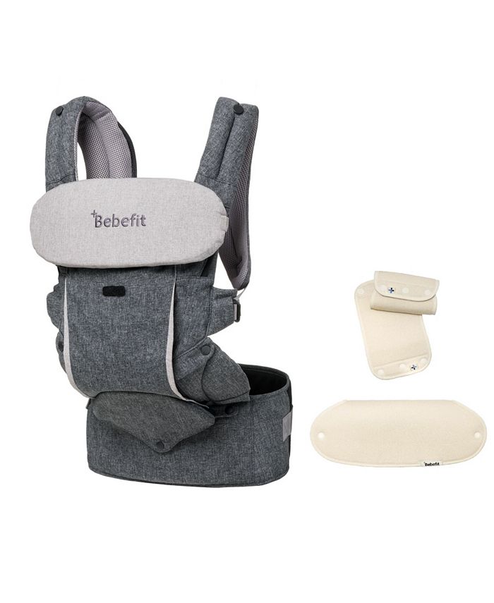 Bebefit Smart Baby Carrier with Convertible Hip Seat and Teething Pad ...
