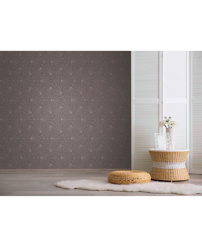 Sirpi 27" x 396" Luzon Geometric Wallpaper - Macy's