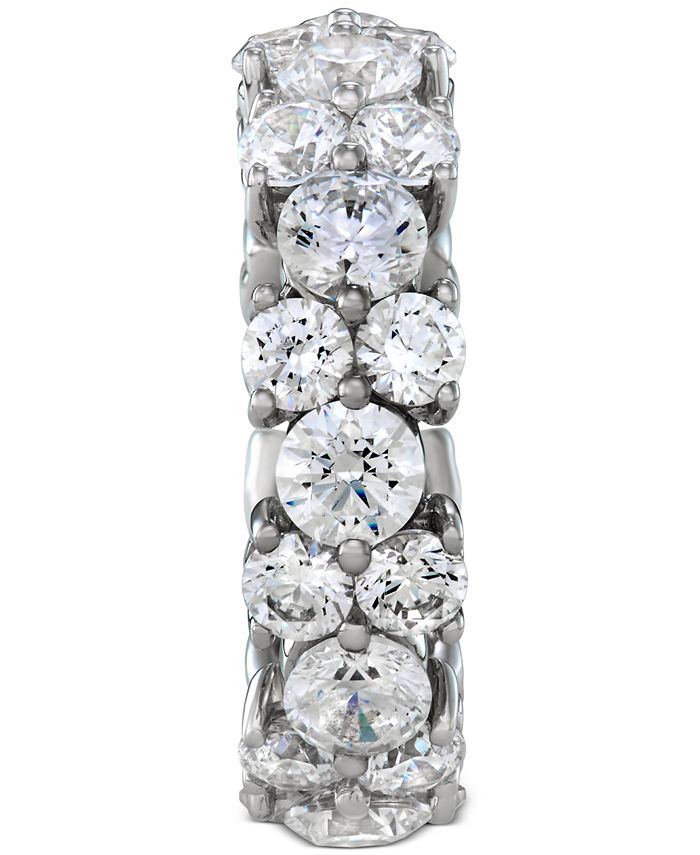 Macy's Diamond Garland Band (5 ct. t.w.) in 14k White Gold - Macy's