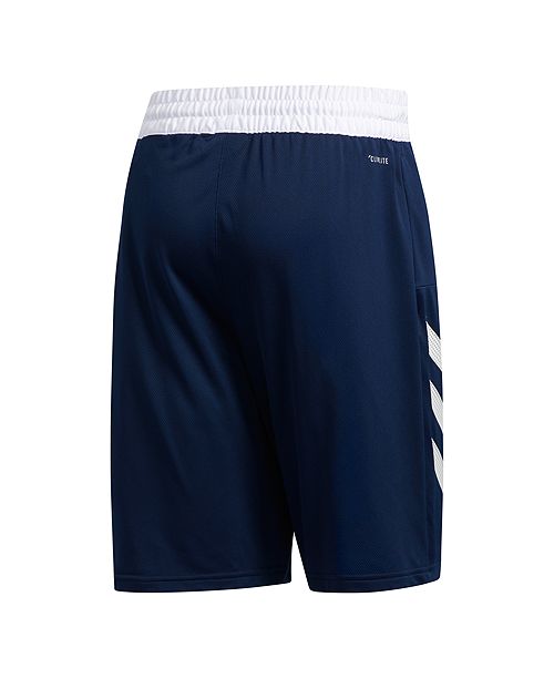 adidas Men's Climalite 3 Stripe Basketball Shorts & Reviews - Shorts ...