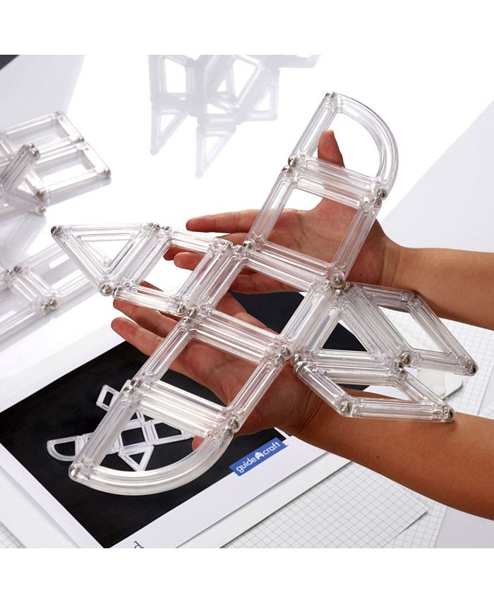 Guidecraft, Inc Guidecraft Power Clix Frames Clear - 74 Pieces Set - Macy's