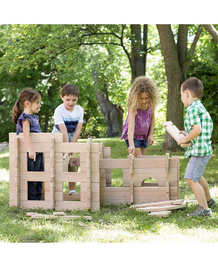 Guidecraft, Inc Guidecraft Notch Blocks - 89 Pieces Set - Macy's