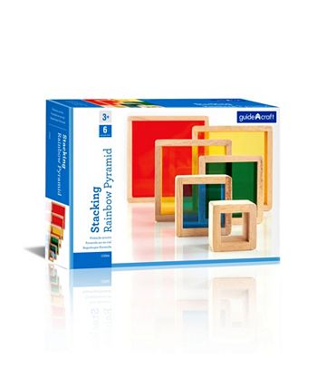 Guidecraft, Inc Guidecraft Stacking Rainbow Pyramid - Macy's