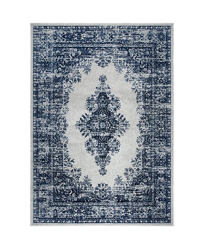 Global Rug Designs Master MAS03 Gray 7'9" x 10'2" Area Rug - Macy's