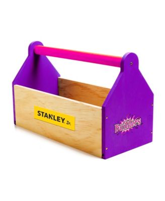 Stanley Jr. Wooden Craft Tool Box Set - Macy's
