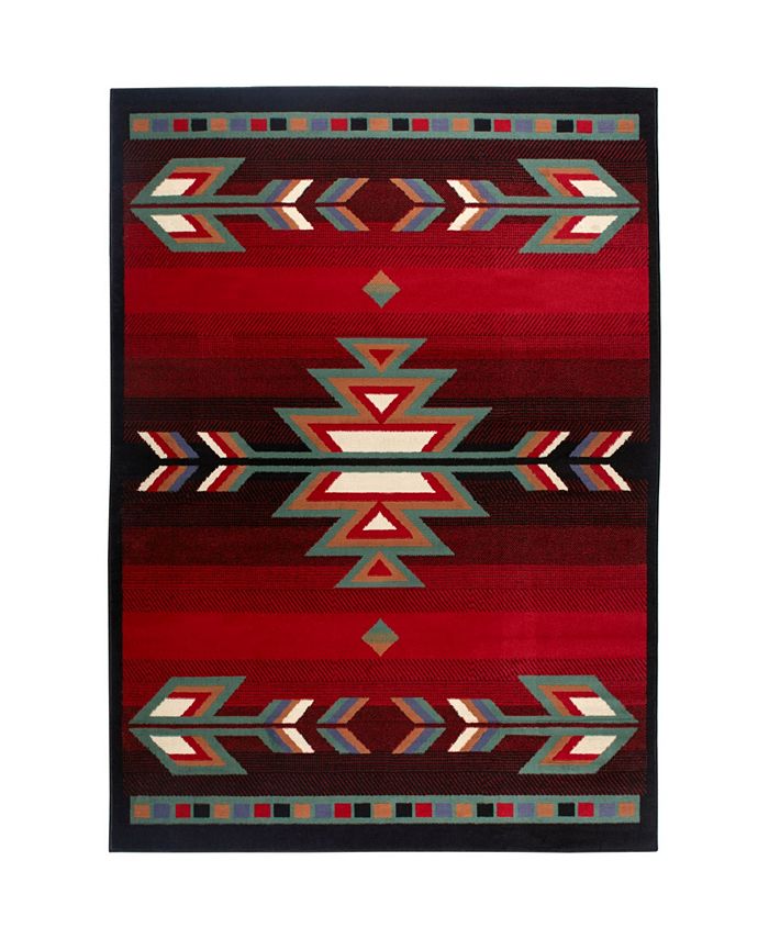 Global Rug Designs Global Rug Design Choice CHO12 Black 7'8" x 10'7 ...