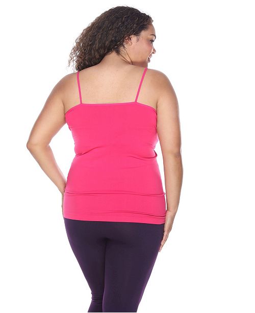 White Mark Plus Size Tank Top & Reviews - Tops - Women - Macy's