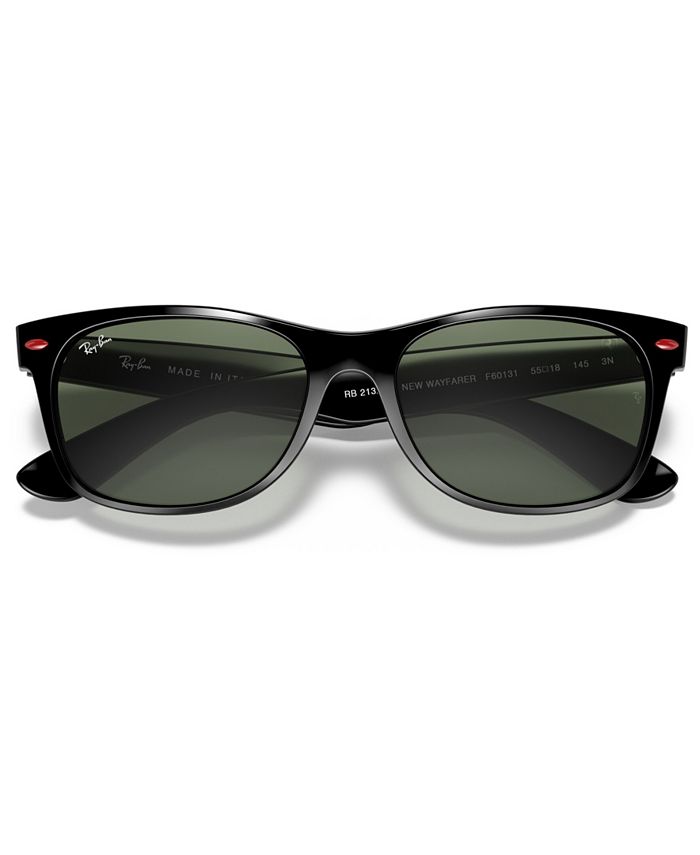 Ray-Ban Unisex Sunglasses, RB2132M Scuderia Ferrari Collection 55 - Macy's
