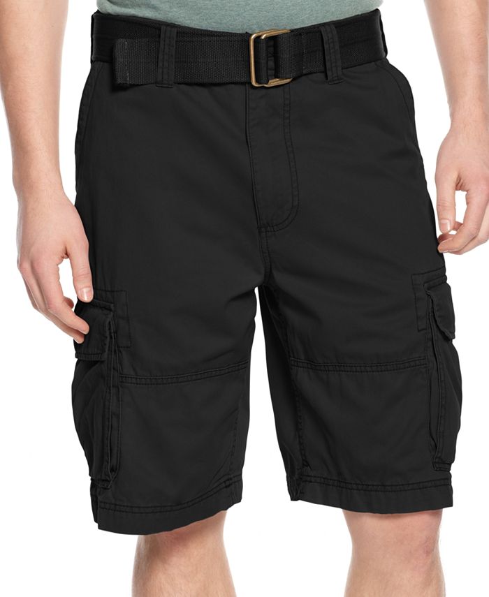 American Rag Men's Belted Relaxed Cargo Shorts, Created for Macy's - Macy's
