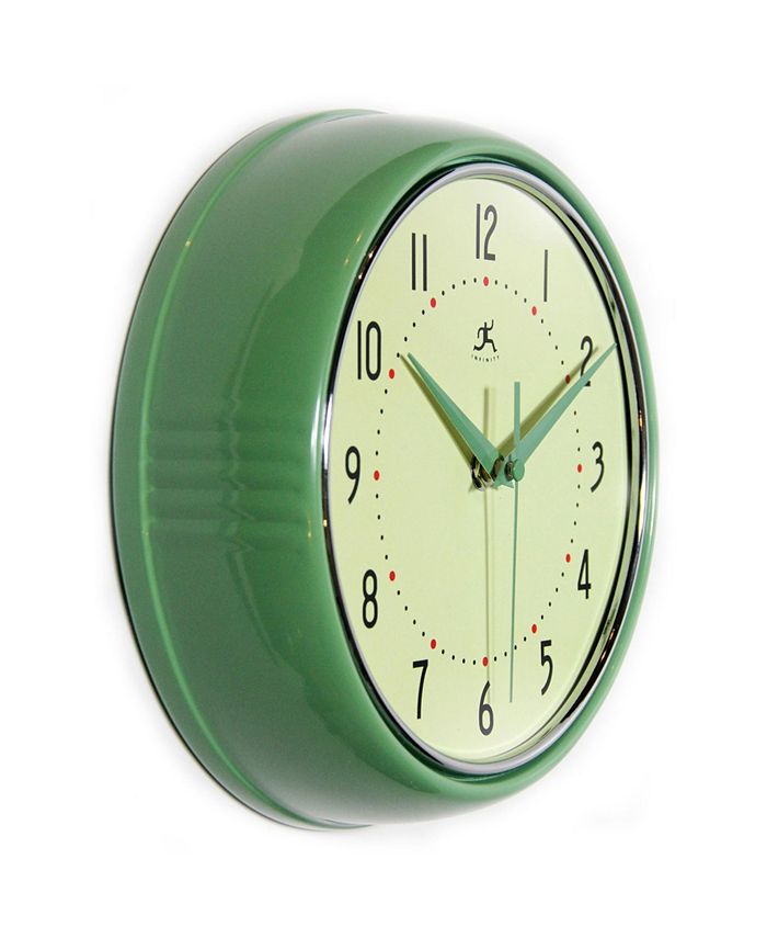 Infinity Instruments Round Wall Clock - Macy's