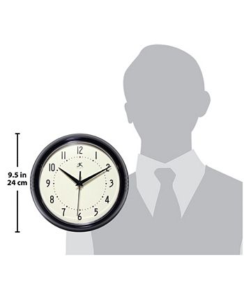 Infinity Instruments Round Wall Clock - Macy's