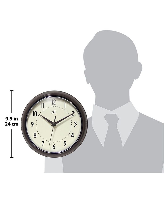 Infinity Instruments Round Wall Clock - Macy's