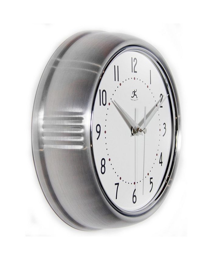 Infinity Instruments Round Wall Clock - Macy's