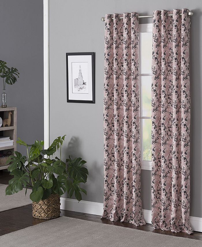 Windham Weavers Vanessa 50" x 84" Floral Curtain Panel & Reviews ...