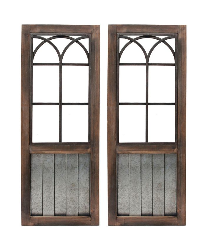 FIRSTIME & CO Willow Farms Window Wall Plaque, Set of 2 - Macy's