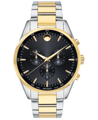 Movado Men's Swiss Chronograph Stratus Two-Tone Stainless Steel ...
