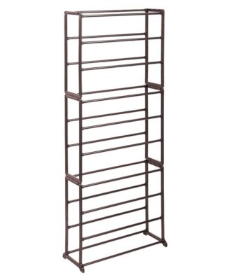 Richards Homewares Free-Standing 30 Pair Shoe Rack - Macy's