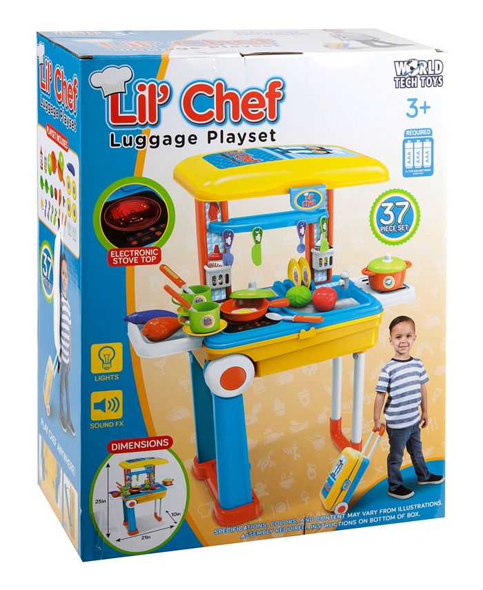 World Tech Toys Lil Chef Boys Mobile Suitcase Playset - Macy's