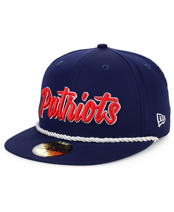 New Era New England Patriots On-Field Sideline Home 59FIFTY Fitted Cap ...