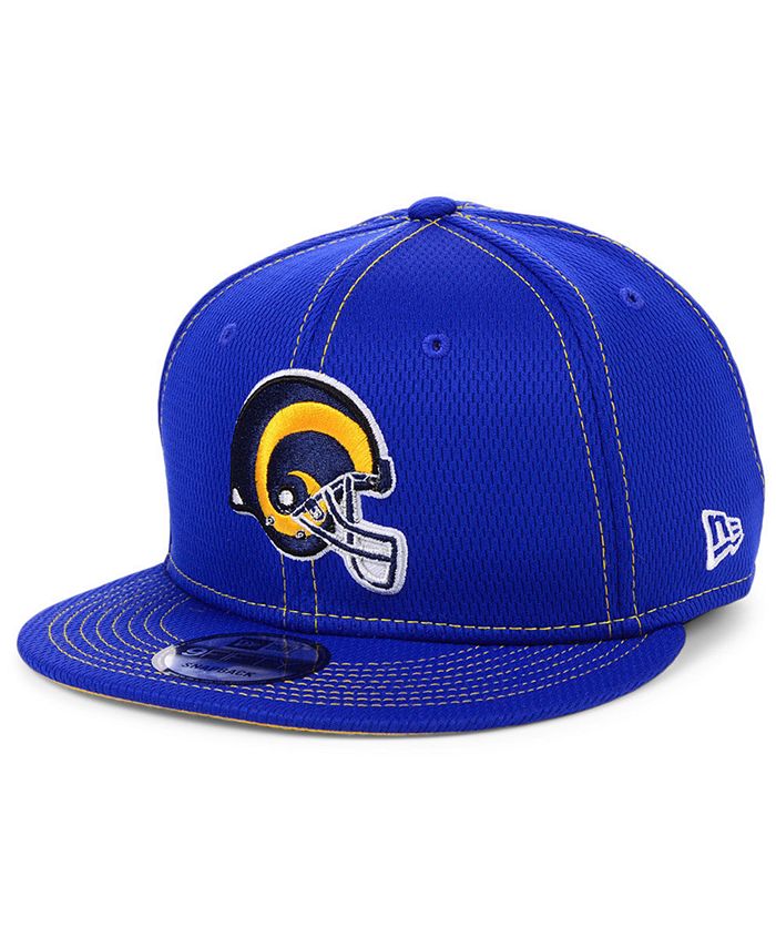 New Era Los Angeles Rams On-Field Sideline Road 9FIFTY Cap - Macy's