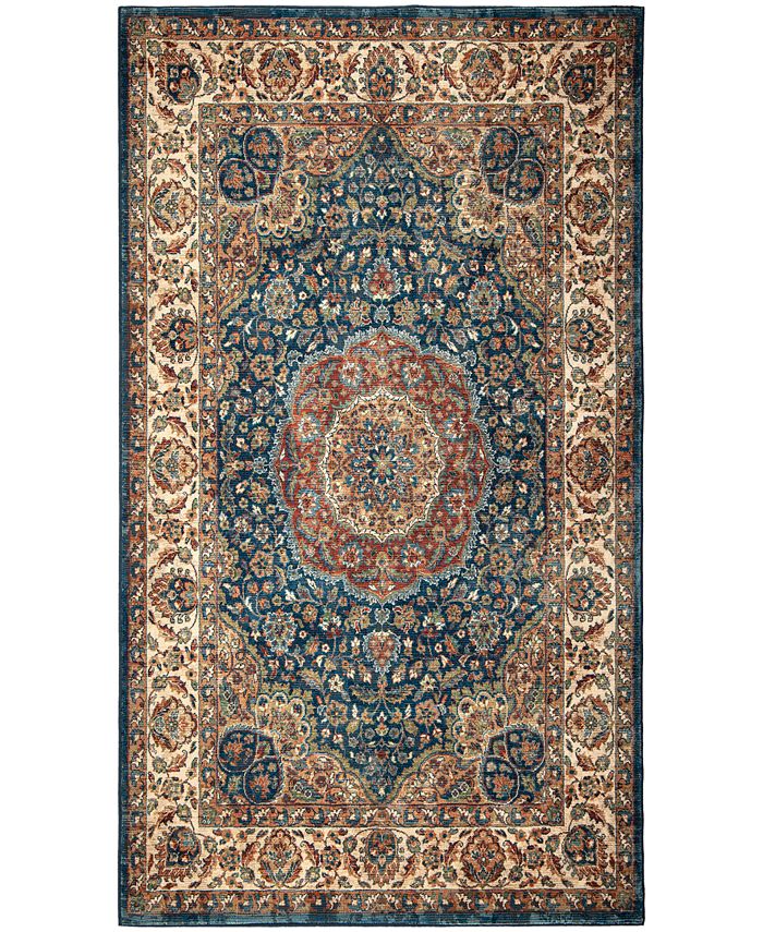 Orian Rugs Orian Alexandria Rochester Navy Area Rug Collection - Macy's