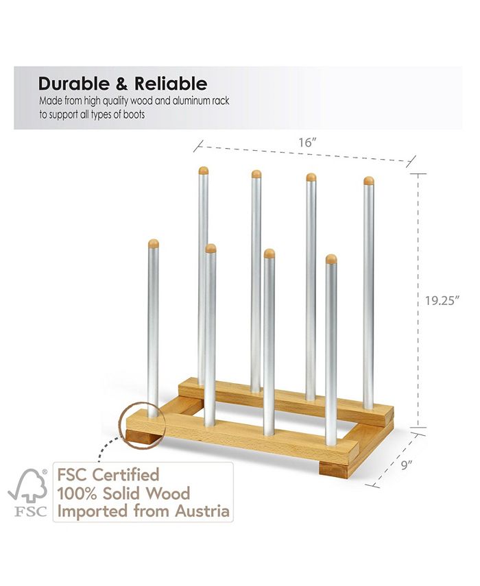 Innoka 4 Pairs Boot Rack Organizer - Macy's
