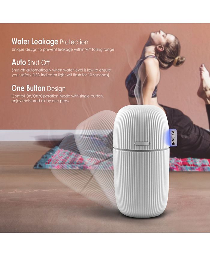 Innoka 110ml Portable Ultrasonic Aroma Fragrance Essential Oil Diffuser ...