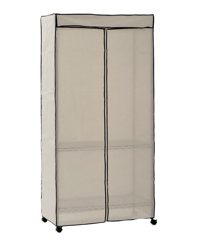 Edsal Steel Garment Rack with Wheels - Macy's