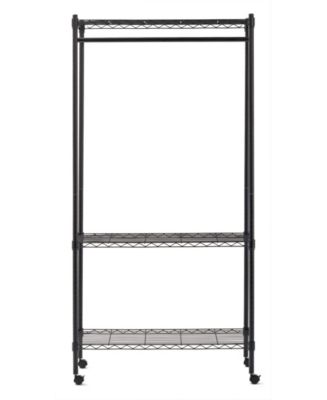 Edsal Steel Garment Rack with Wheels - Macy's