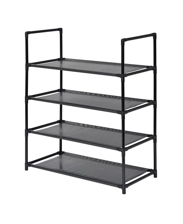 Edsal 12-Pair 4-Tier Shoe Storage Rack - Macy's